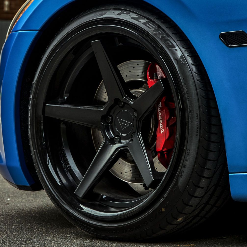 22x9 Ferrada FR3 Matte Black w/ Gloss Black Lip 5x130 42mm – Need 4 ...