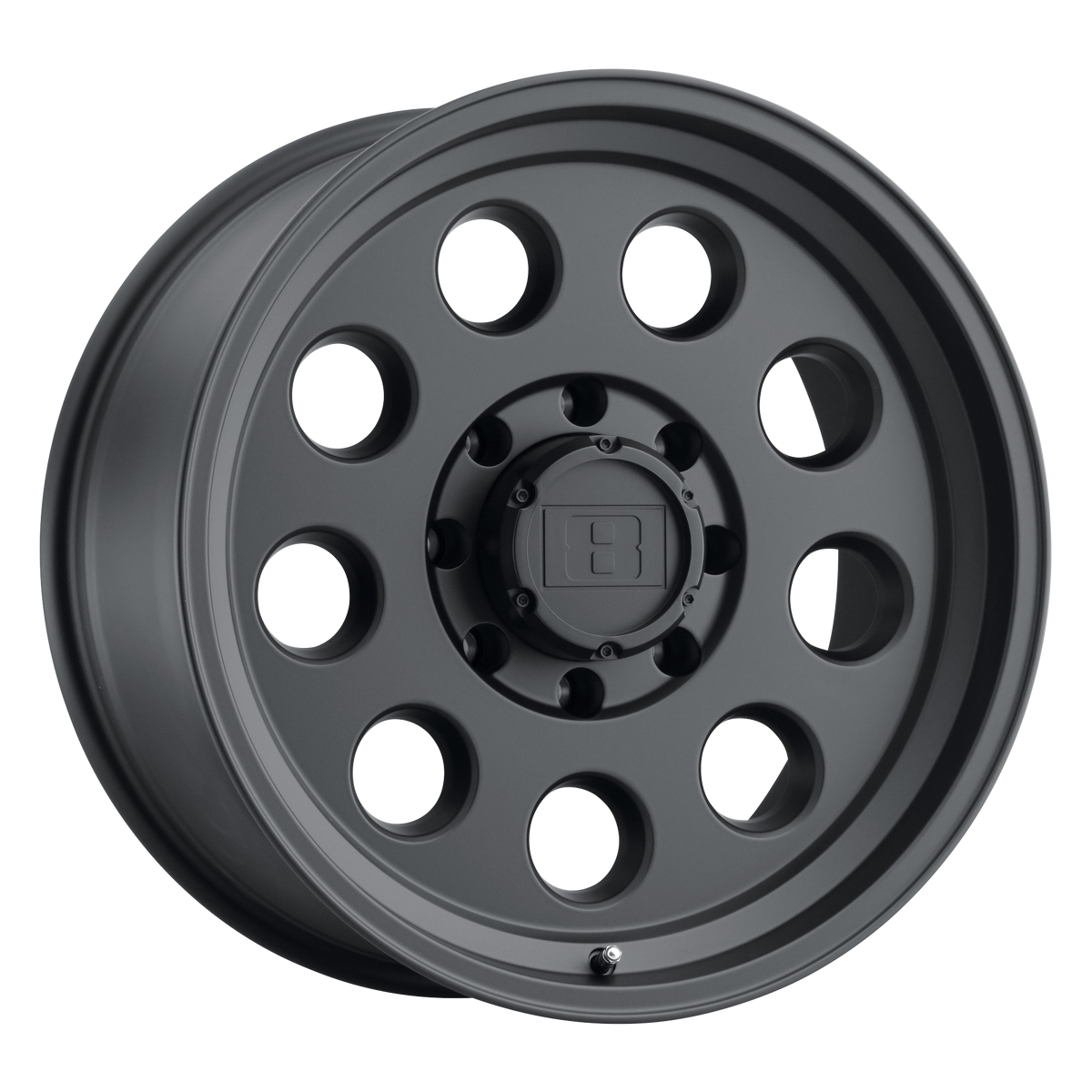 16x8.5 Level 8 Wheels Hauler Matte Black -6 offset 125.1 hub – Need 4 ...