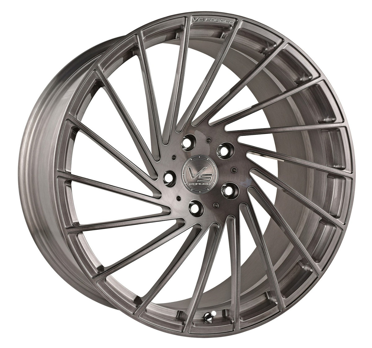 18x8 VS Forged VS13 Brushed Titanium – Need 4 Speed Motorsports