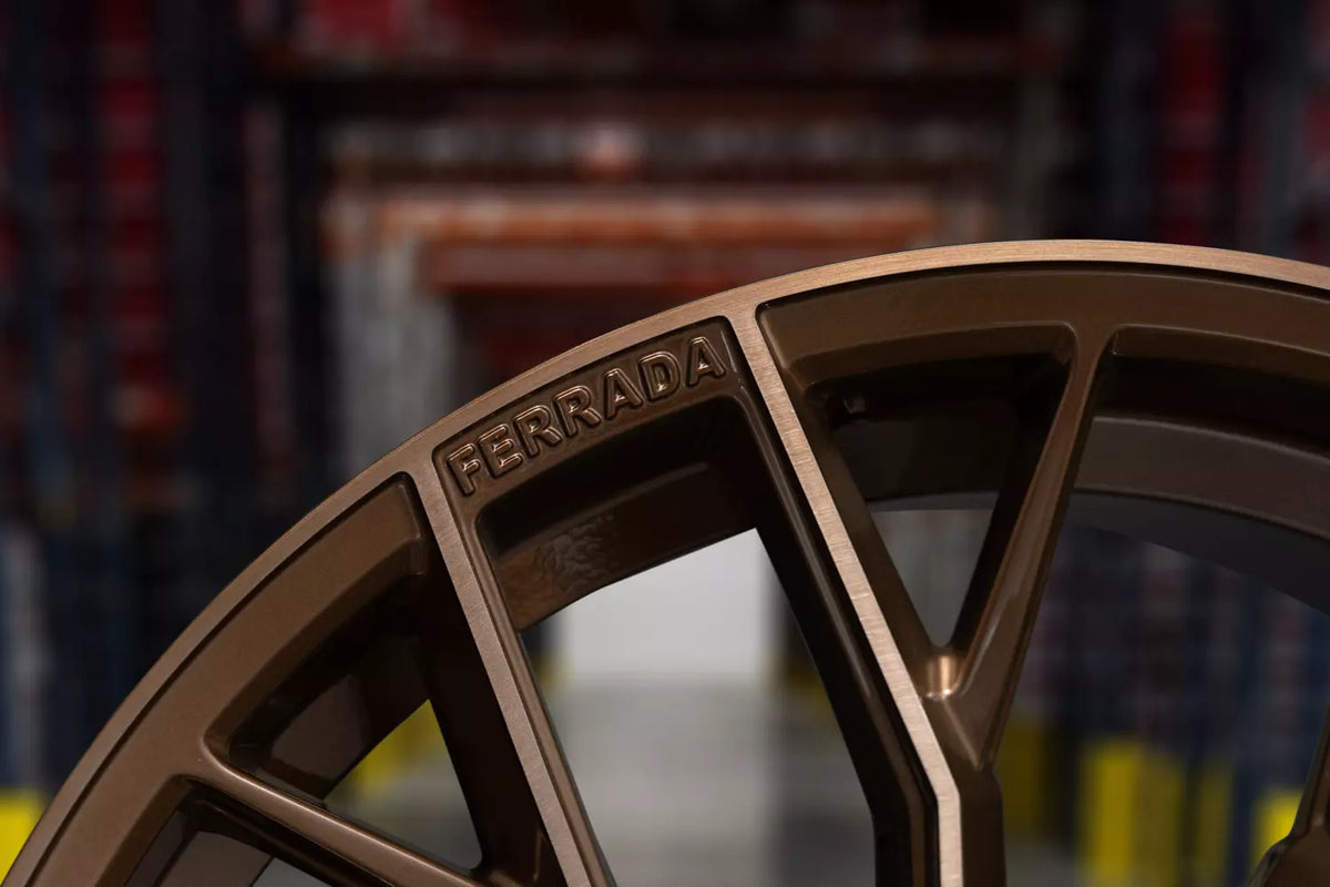 20” Ferrada FR9 Brushed Cobre Staggered Wheels For Lamborghini Huracan ...